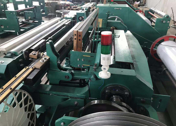 2.2m Length Low Noice Dutch Wire Mesh Loom Machine , Wire Mesh Making ...