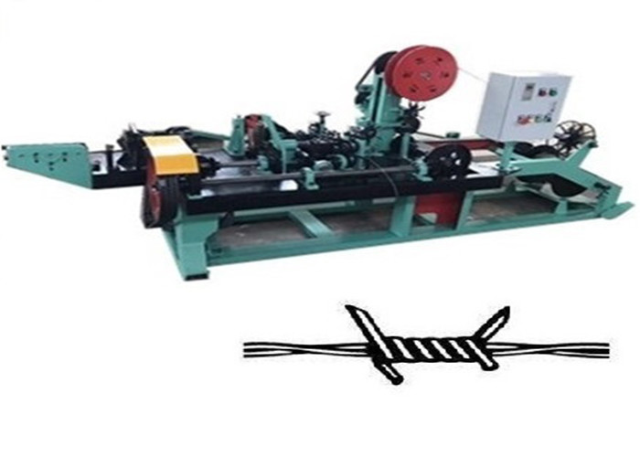 High Efficient Barbed Wire Manufacturing Machine , Wire Netting Machine ...